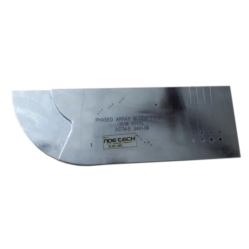 Paut And Tofd Calibration Block-PHASED ARRAY TEST BLOCK