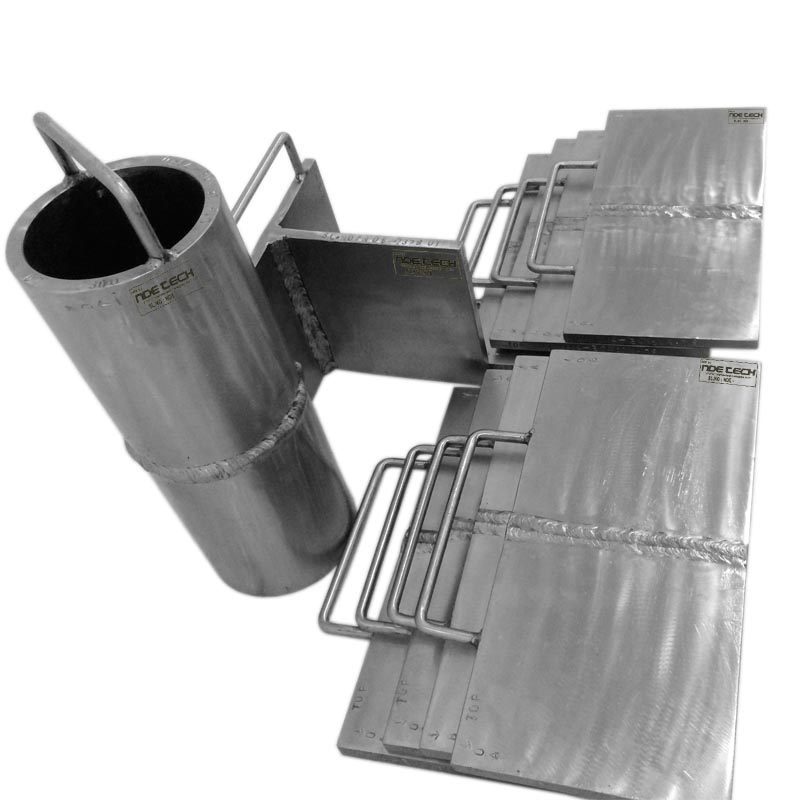 NDE TECH-Weld Flawed Specimens AND NDT Calibration Blocks