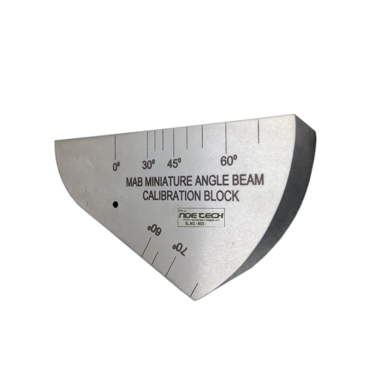 Type MAB Mini Angle Beam (ASTM E164) Calibration Blocks-Mab Miniature ...