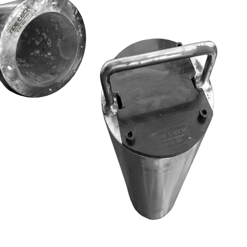 Corrosion Erosion Pitting Specimen Pipe OD 4”-Carbon Steel-Thickness gauge