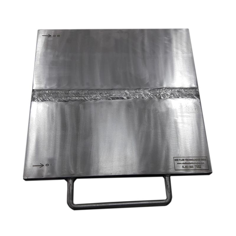 NDT TRAINING ULTRASONIC PLATE WELD FLAW SPECIMENS PCN CATEGORY-3.1.2,3.1.4.