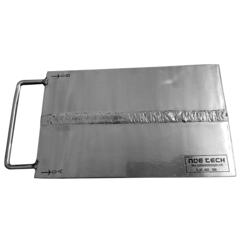 6mm Plate to Plate Penetrant Testing Flawed Specimens-LPT-PT