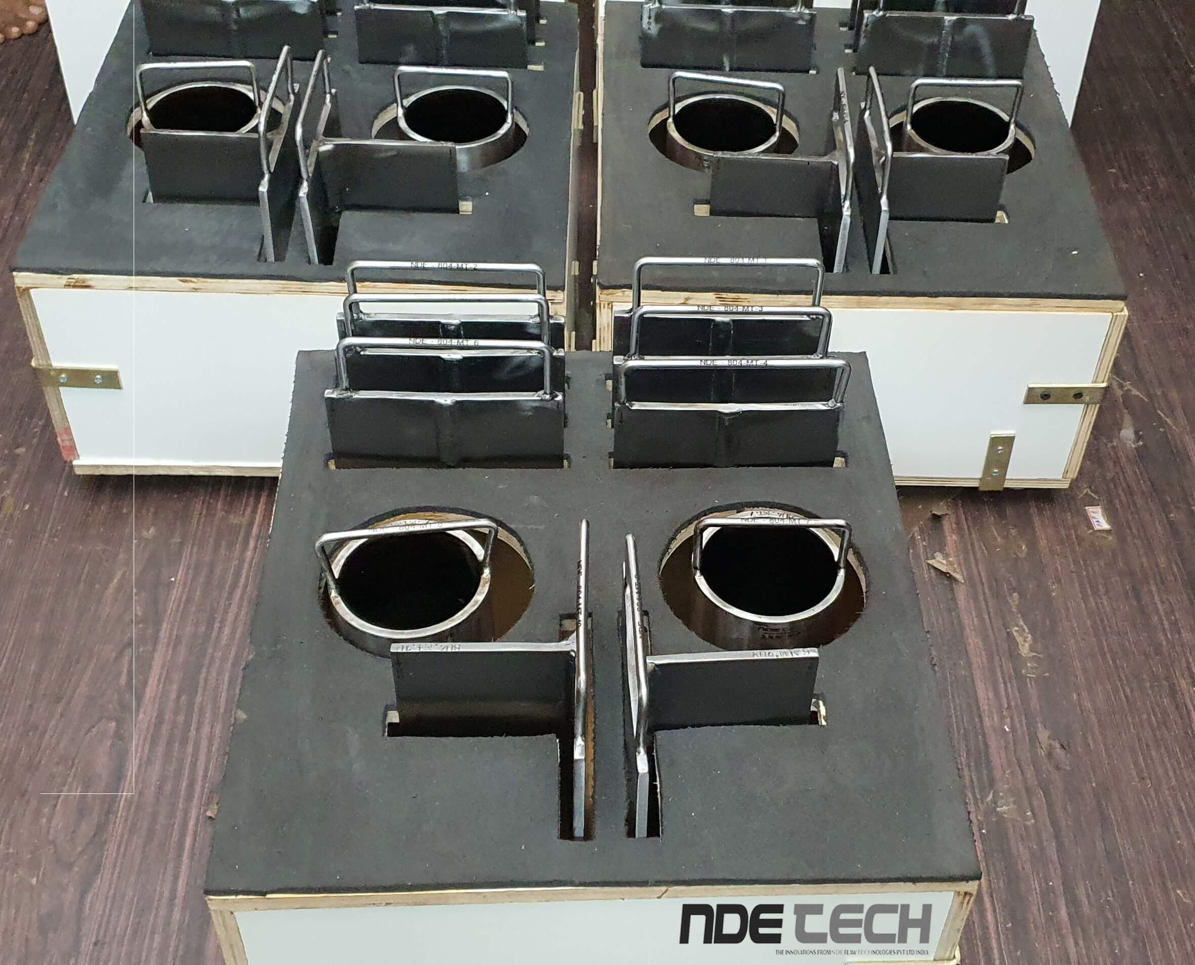 NDT Standard Weld Flawed Specimens Kit (UT,MT,PT,RT & VT)