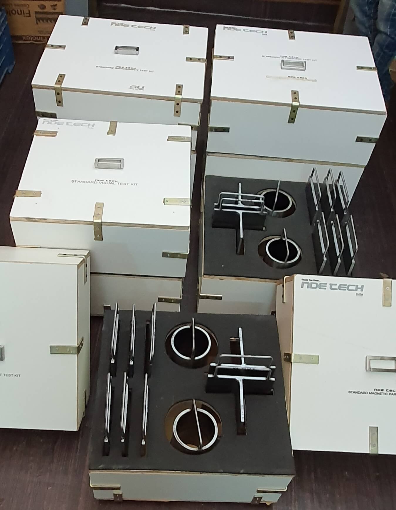 NDT Standard Ultrasonic Testing Flawed Specimens Kit-UT