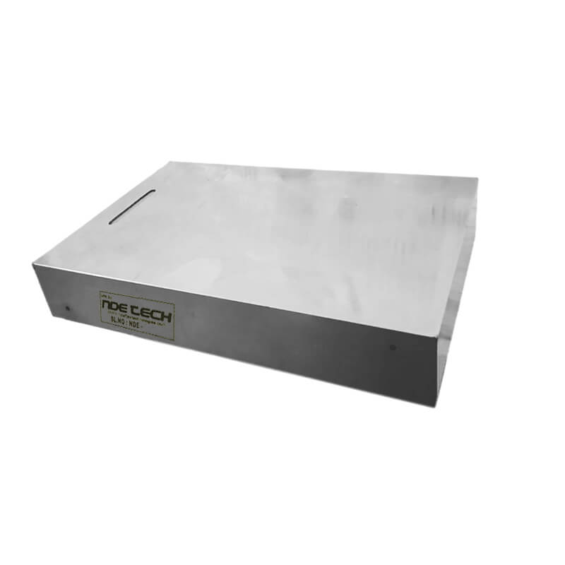 ASME Sec V Basic Calibration Block 1½" Carbon Steel Long version