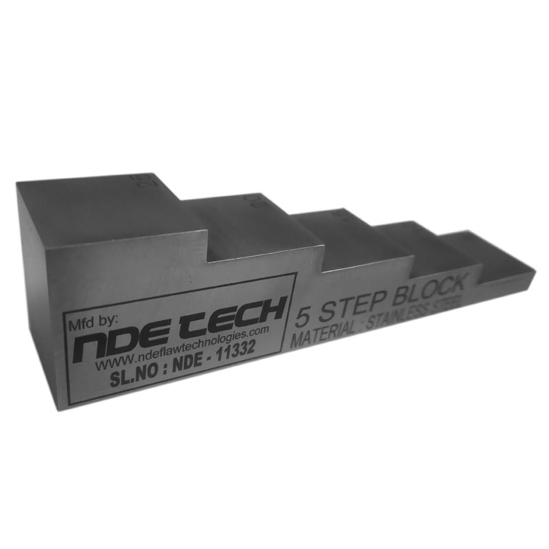 5 Step Gauge Block Metric Stainless Steel-Step Calibration Blocks