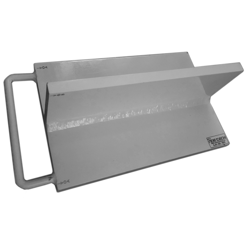 SURFACE EDDY CURRENT WELD FLAW SPECIMENS-ET FLAW TEST SPECIMENS
