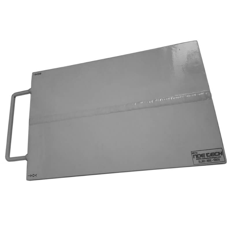 Eddy Current Weld Flaw Specimen Plate-ECT-ET-Eddy Current Inspection ...