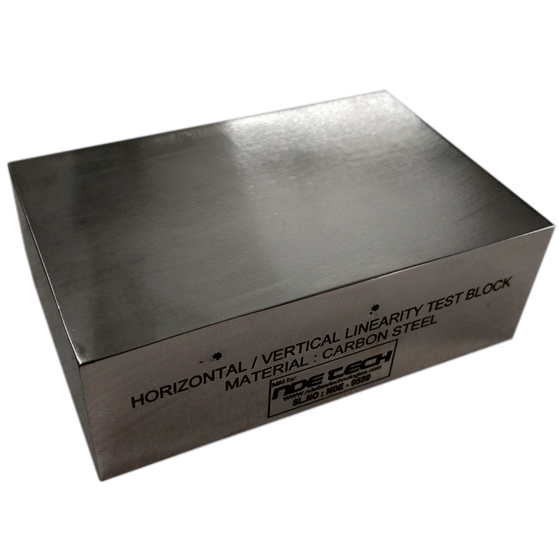 Horizontal Vertical Linearity Calibration Test Block
