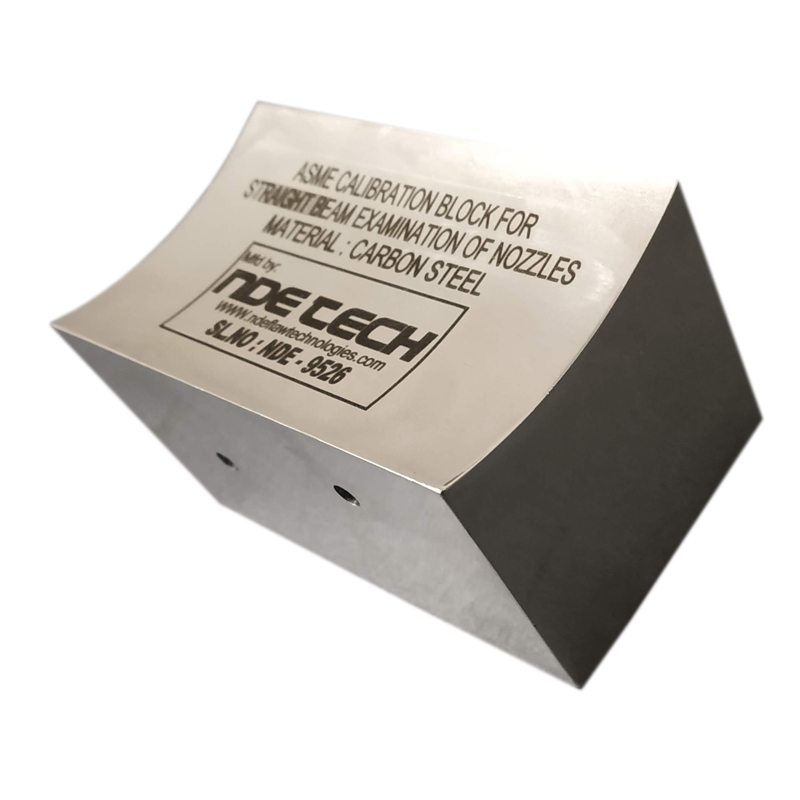 ASME Calibration Block For Straight Beam Examination Nozzle Test Block ...